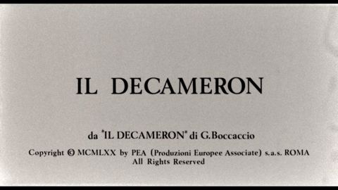 The Decameron Review :: Criterion Forum