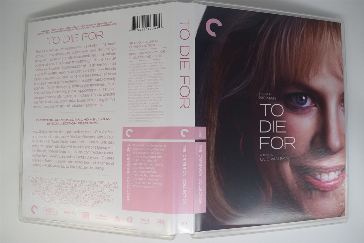 To Die For Packaging Photos :: CriterionForum :: Criterion Forum