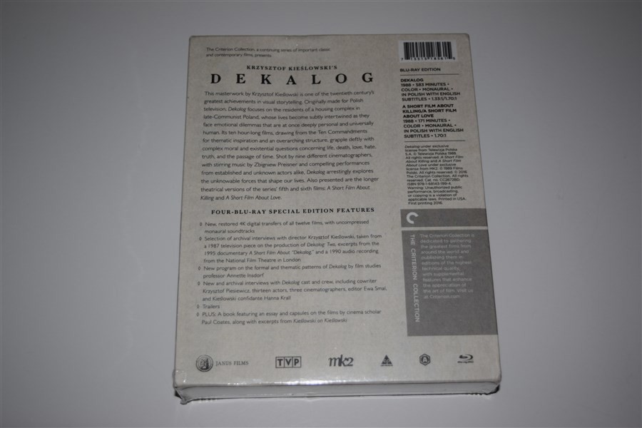 Dekalog Packaging Photos :: CriterionForum :: Criterion Forum