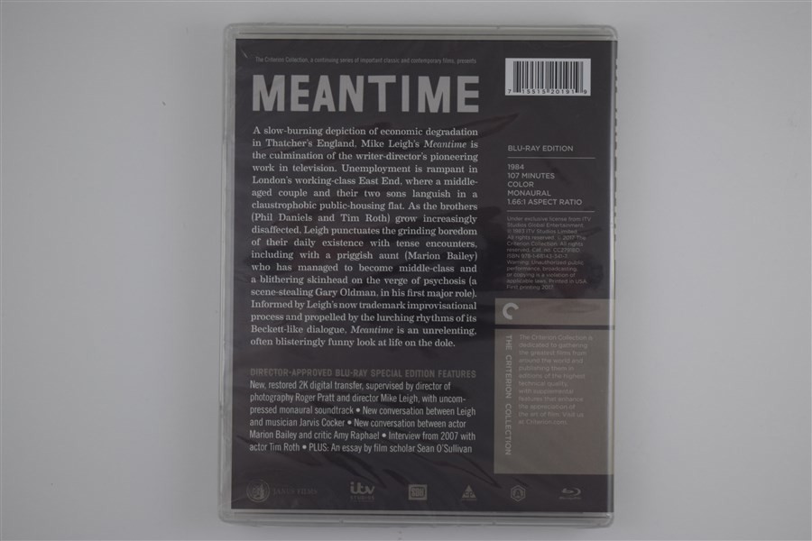 Meantime Packaging Photos :: CriterionForum :: Criterion Forum