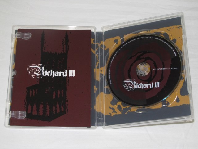 Richard III Packaging Photos :: CriterionForum :: Criterion Forum