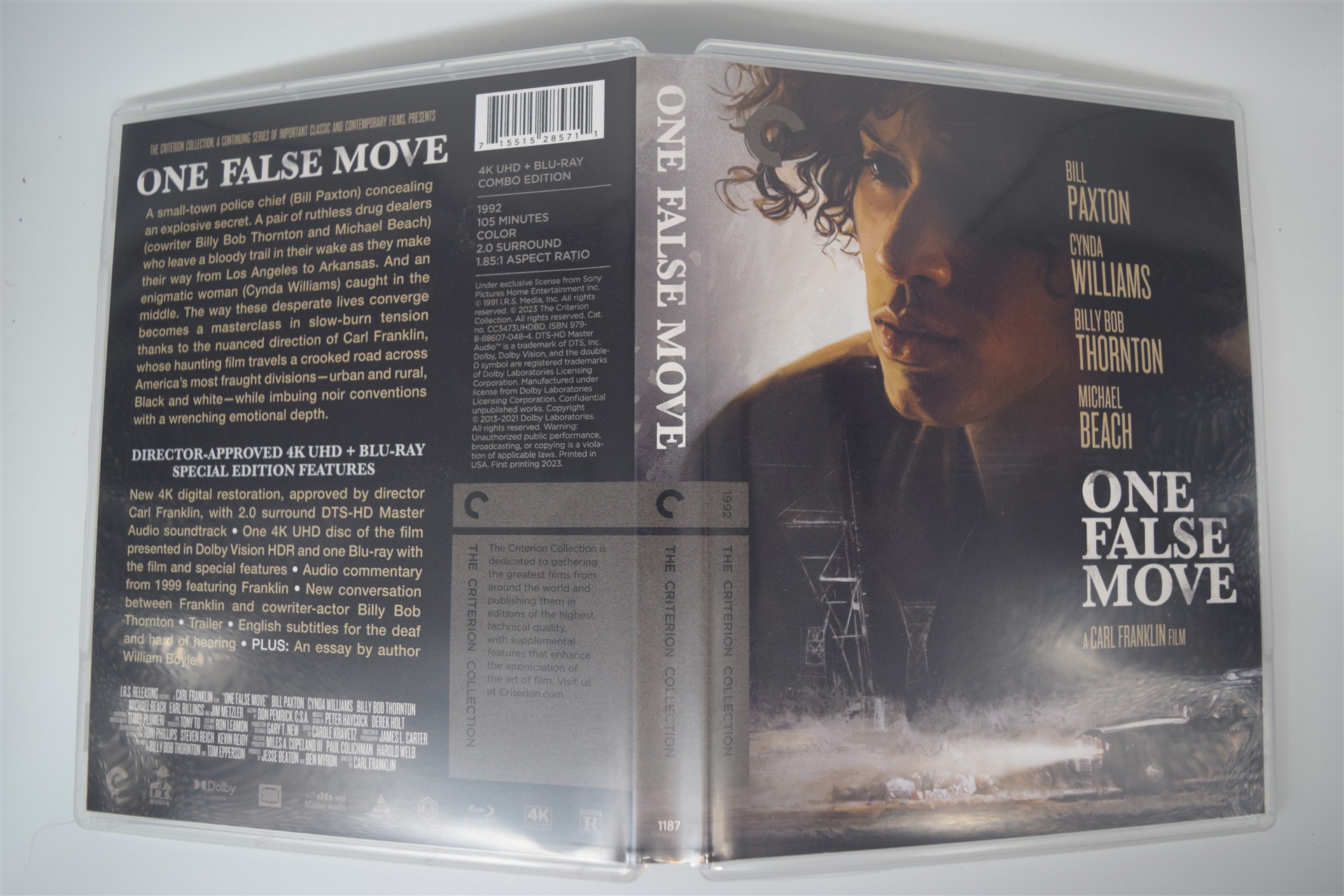 One False Move Packaging Photos :: CriterionForum :: Criterion Forum
