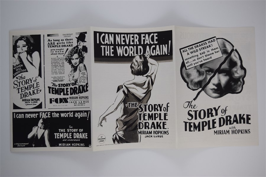 The Story of Temple Drake Packaging Photos :: CriterionForum ...