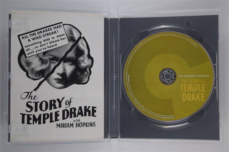 The Story of Temple Drake Packaging Photos :: CriterionForum ...
